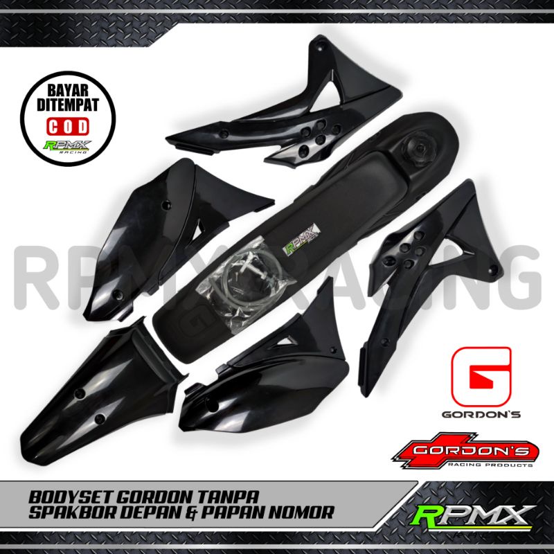 Jual BODYSET KLX GORDON TANPA SPAKBOR DEPAN DAN PAPAN NOMOR - BODY SET KLX 150 ALL SERIES - D ...