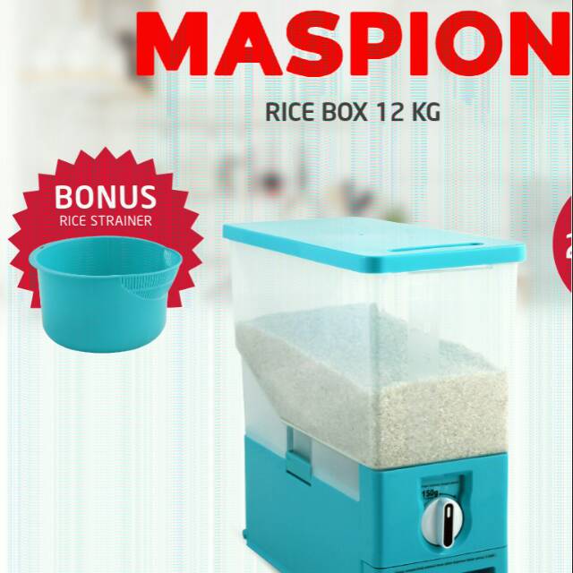 Jual Maspion Rice Box 12 Kg | Shopee Indonesia