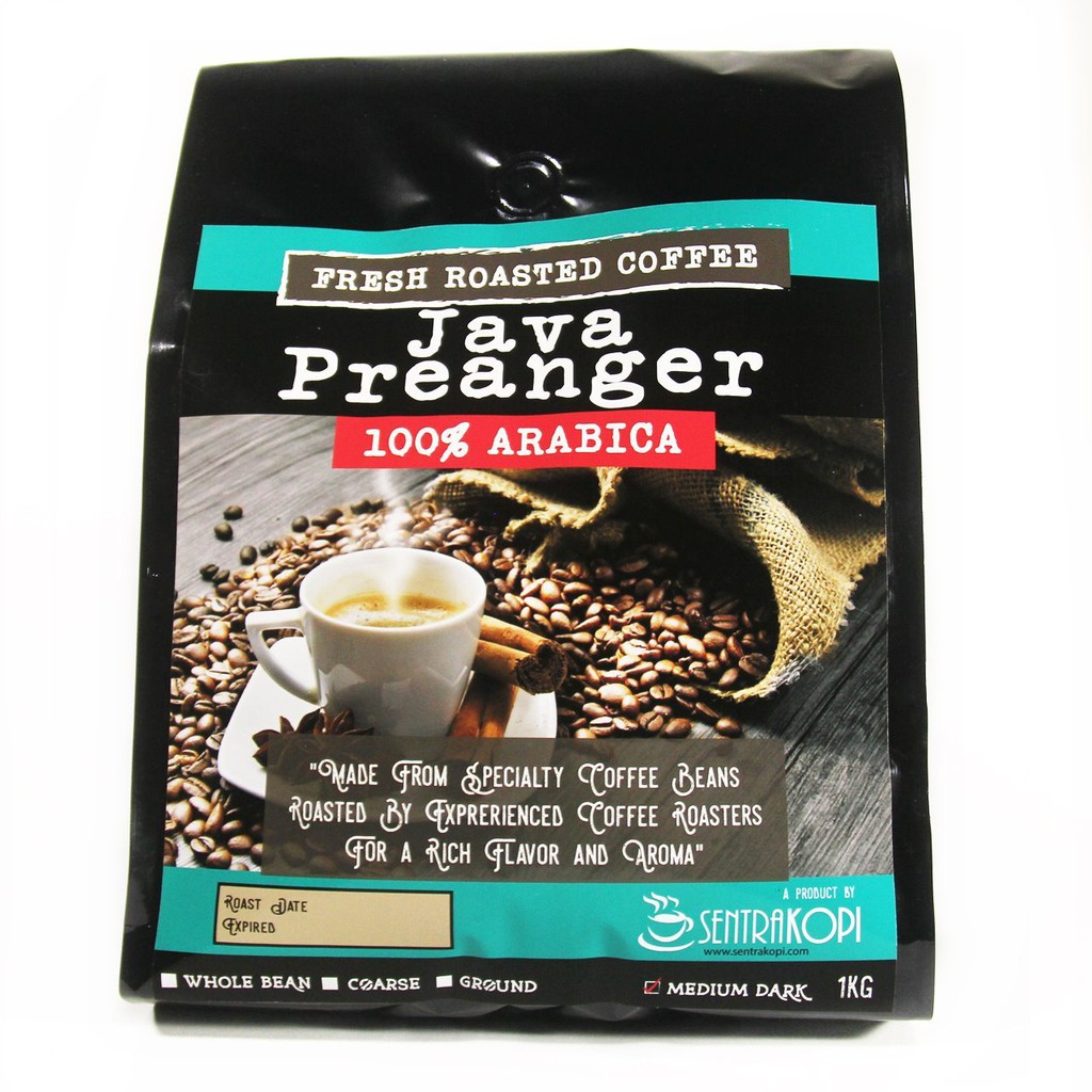 Jual Java Preanger Arabica 1 KG Coffee - Bubuk / Biji - Kopi Premium ...