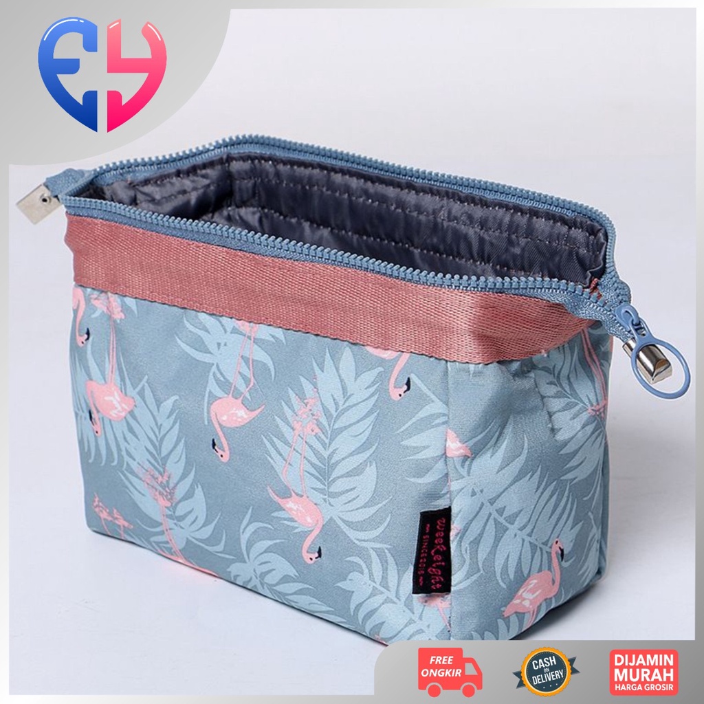 Jual EYSTOR - Charming Water Resistant Cosmetic Cube Pouch Tas Kosmetik ...