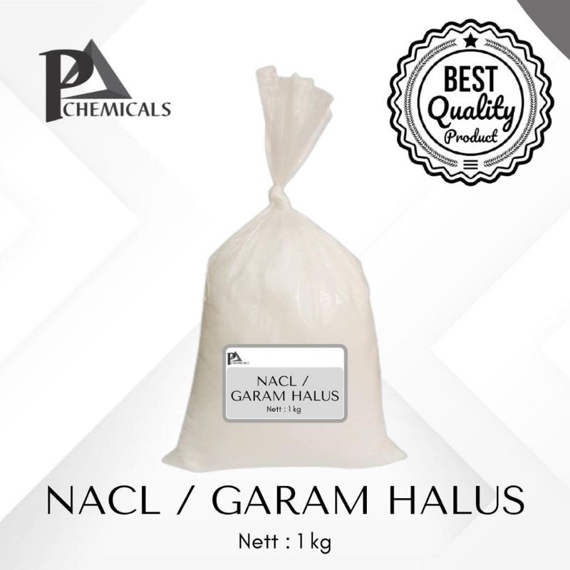 Jual GARAM HALUS NON YODIUM / NACL / GARAM INDUSTRI 1 KG | Shopee Indonesia