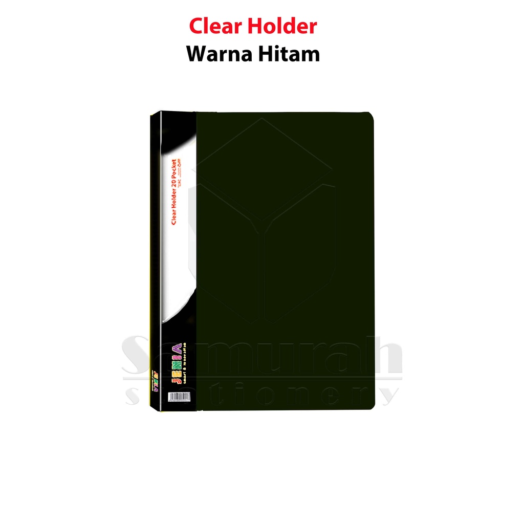 Jual Map Clear Holder 60 Pocket Polos Folio Jenia / Album Plastik isi ...