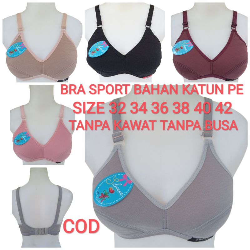 Jual Bra Murah size 32 34 36 38 40 42 tanpa busa tanpa kawat/bra remaja ...