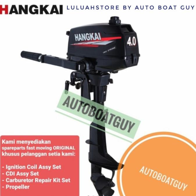 Jual Mesin Tempel Outboard Motor Hangkai 4 Hp Kompatibel Yamaha Parsun | Shopee Indonesia