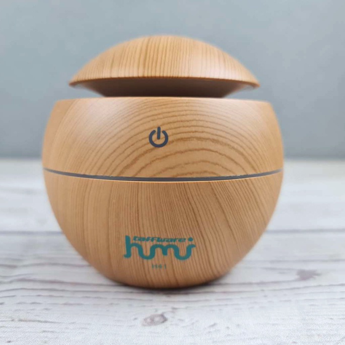 Jual Taffware Air Humidifier Aromatherapy Oil Diffuser 130ml Wood ...