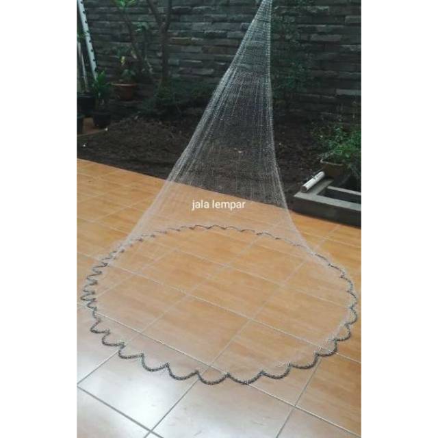 Jual Jala Lempar Panjang 2,1 Meter ( Jaring Jala ikan ) | Shopee Indonesia