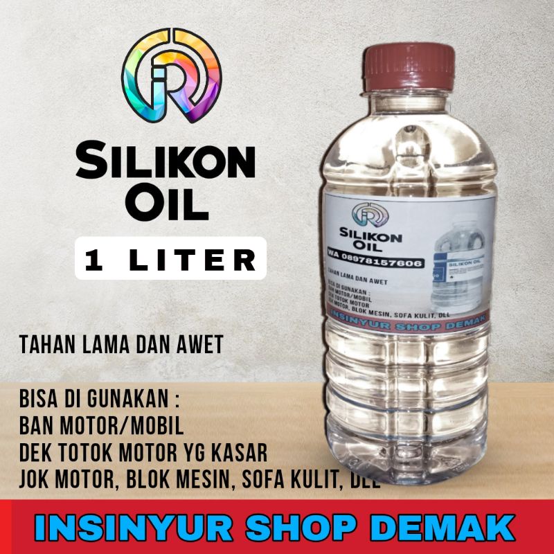 Jual SILICONE OIL SEMIR BAN & BODY DASBOR MOTOR/MOBIL 1 LITER | Shopee ...
