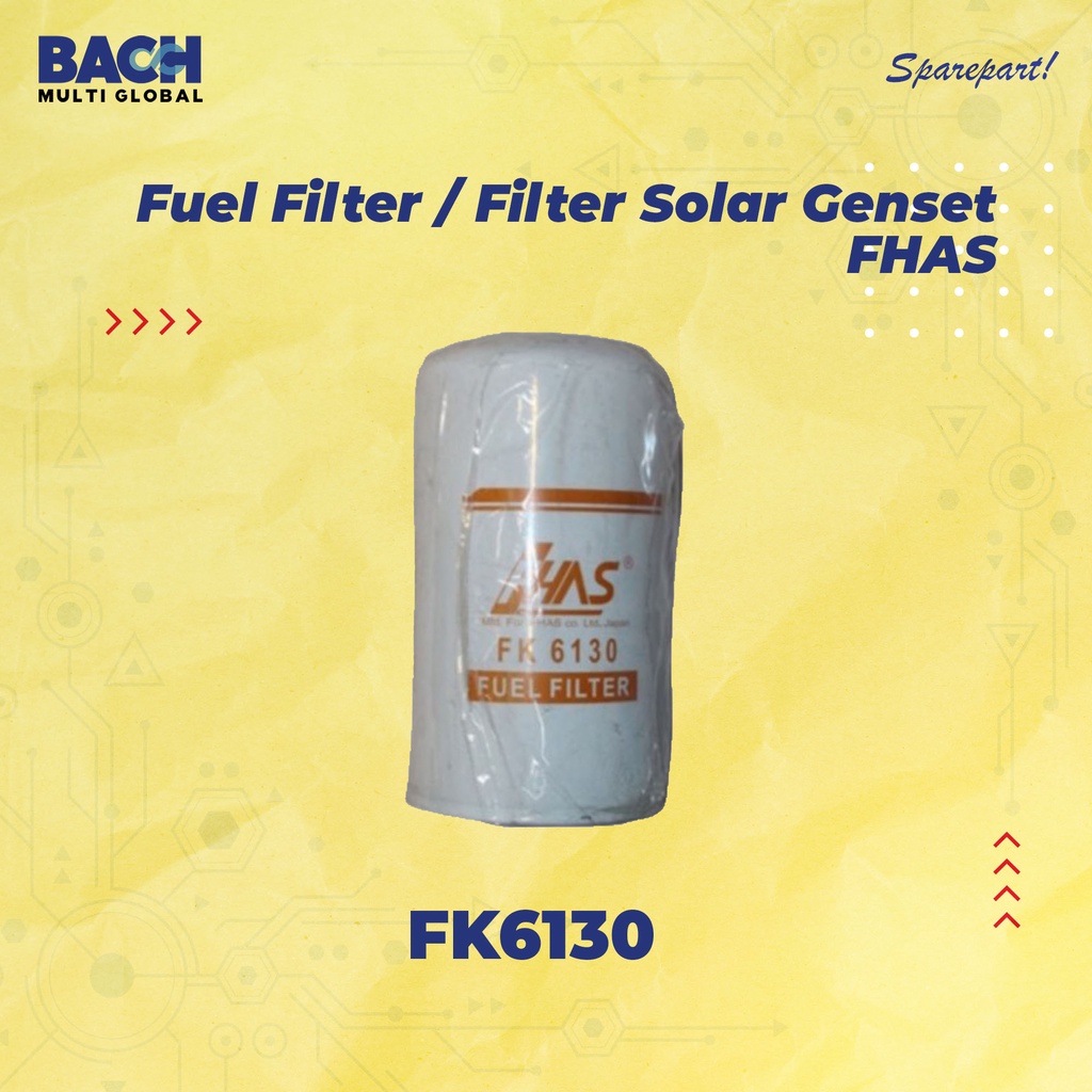 Jual FUEL FILTER /FILTER SOLAR GENSET FHAS FK6130 | Shopee Indonesia