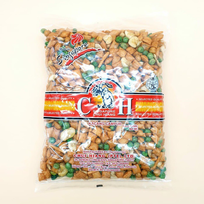 Jual Chui Hiang Mixed Nuts Kacang Campur Chuihiang Mixed Nut 400gr ...