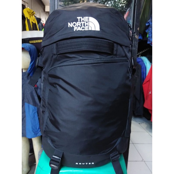 Jual The North Face Router Backpack 40 L Black | Shopee Indonesia