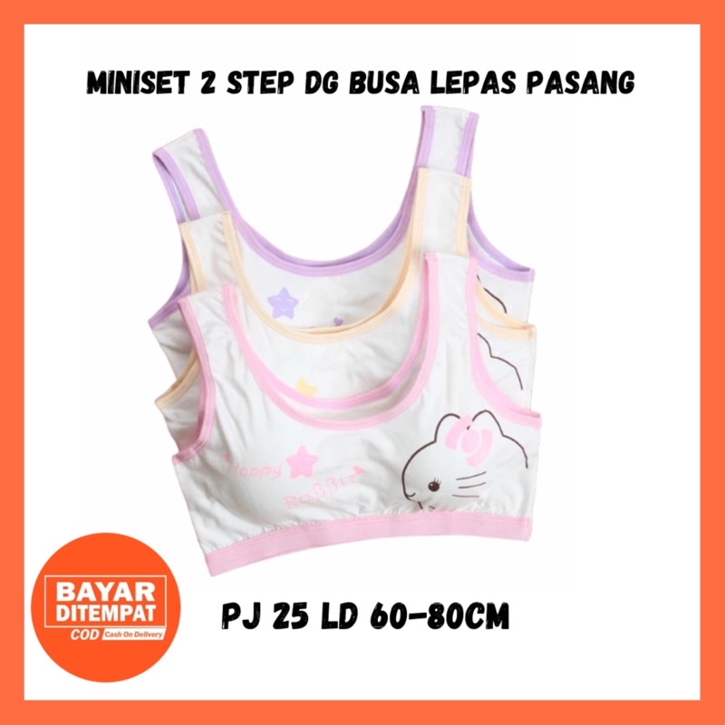Jual Miniset Anak Perempuan Remaja Cewek ABG SD SMP Beha BH Bra Remaja ...