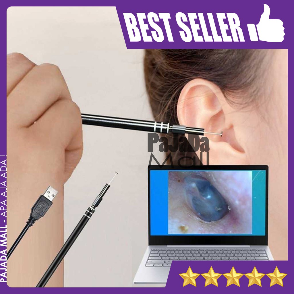 Jual Kamera Endoscope HD Visual USB Earpick 5.5mm | Shopee Indonesia