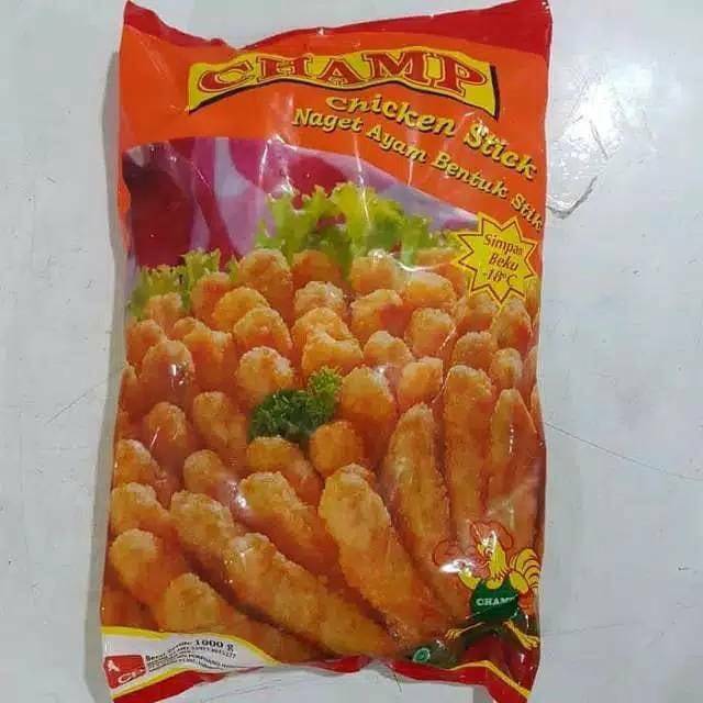 Jual Champ Chicken Stick 1Kg Champ Stick Champ Naget Ayam Bentuk Stik ...