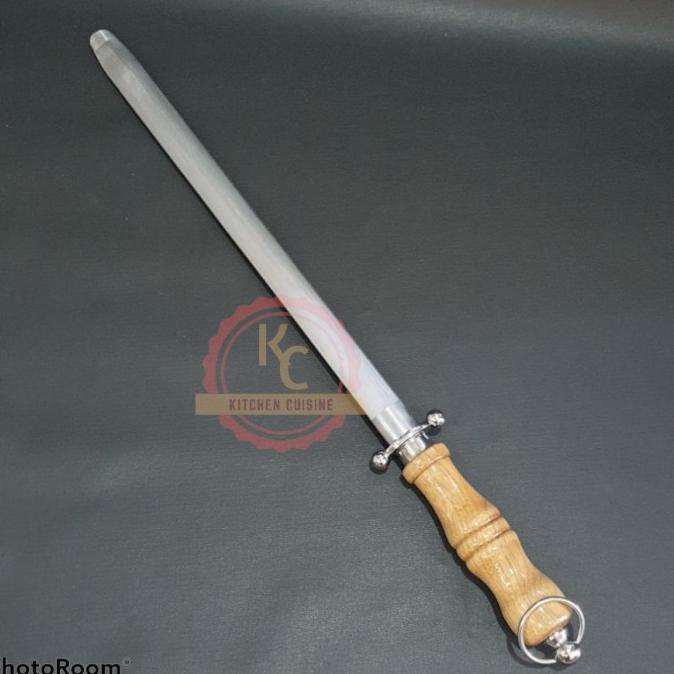 Jual Stick Asahan Pengasah Sharpening Steel 12 Inch | Shopee Indonesia