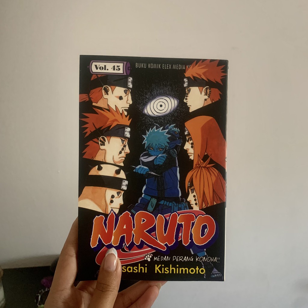 Jual KOMIK NARUTO VOLUME 45 JUAL KOMIK NARUTO BEKAS MURAH | Shopee ...