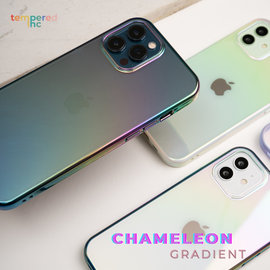 Jual NEW NEW !! Chameleon Gradient Iphone Case ( Iphone 11-12promax ...