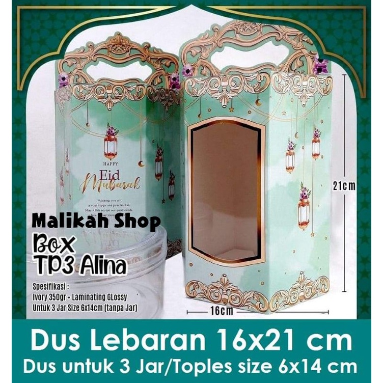 Jual Box Dus Toples Hampers Lebaran Idul Fitri Alina | Shopee Indonesia
