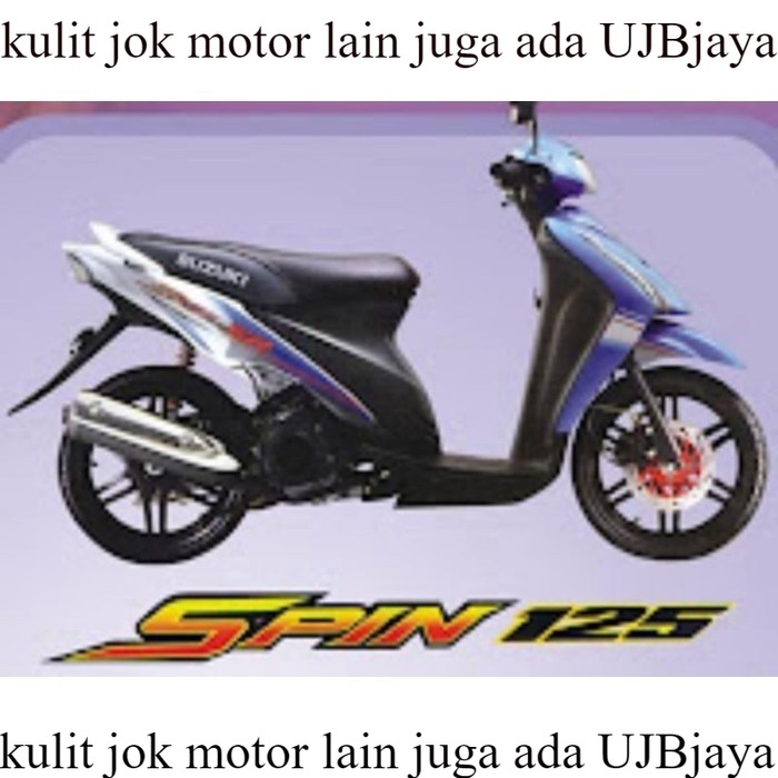 Jual Kulit Jok Motor Spin 125 / Nex Original / Bahan Ori Sarung Jok ...