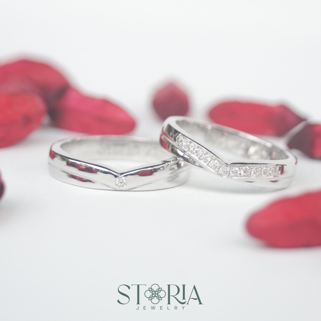 Jual [Ready Stock] Cincin Kawin Couple Perak Sterling Silver 925 71 ...