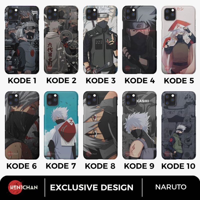 Jual Case Custom KAKASHI Anime Naruto Boruto Kenichan | Shopee Indonesia