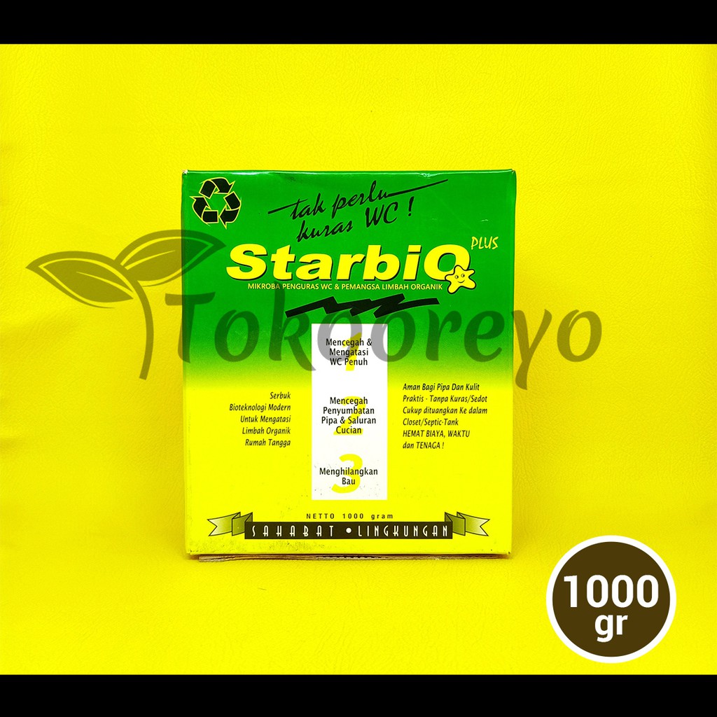 Jual STARBIO PLUS 1000 GRAM PENGURAS LIMBAH TOILET WC SEPTIC TANK ...