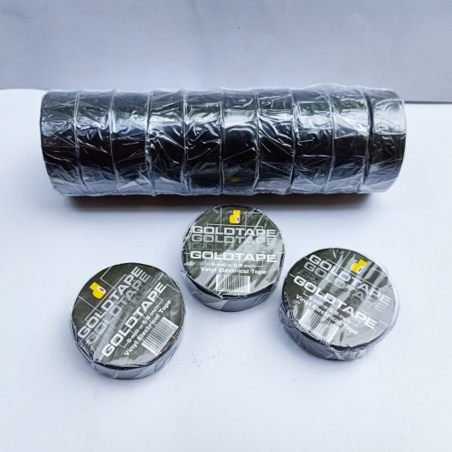 Jual Isolasi Warna Hitam kecil isi 10 Roll | Shopee Indonesia