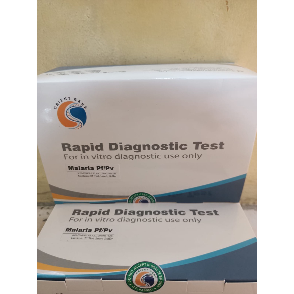 Jual Orient Gene Test Malaria PF/PV Isi 25 Test | Shopee Indonesia