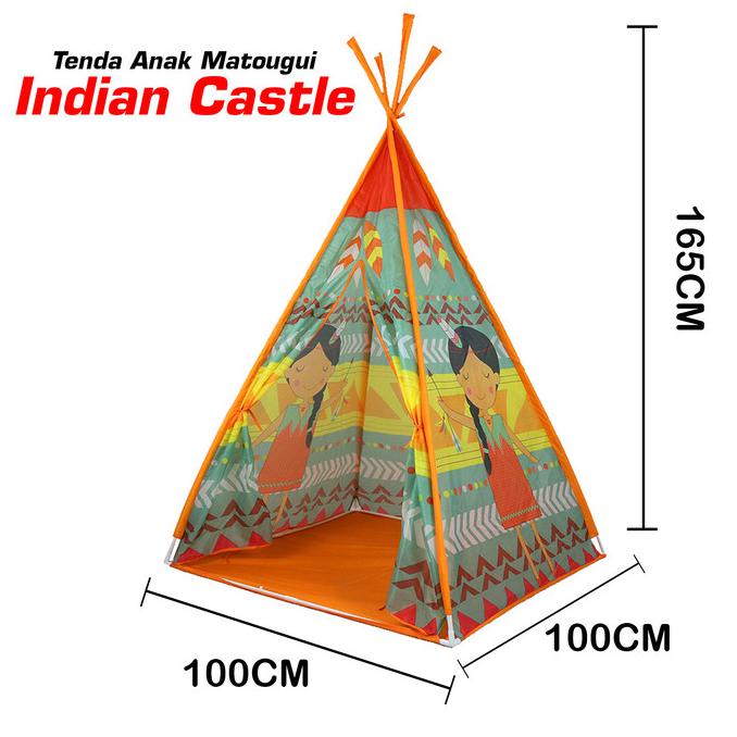 Jual Tepee tenda Anak Matougui 1715 tenda indian Bermain anak | Shopee ...