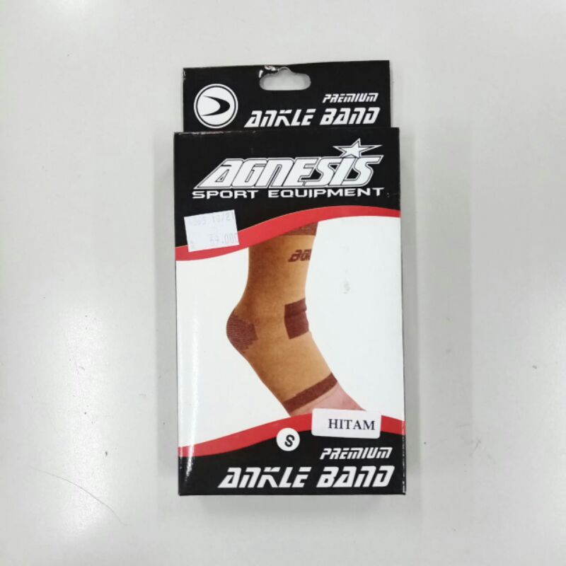 Jual Ankle angkel engkel band support premium agnesis original black | Shopee Indonesia