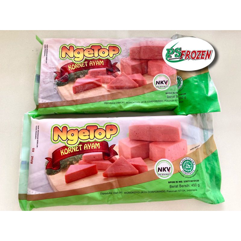 Jual Ngetop Kornet Ayam Kotak 450gr | Shopee Indonesia