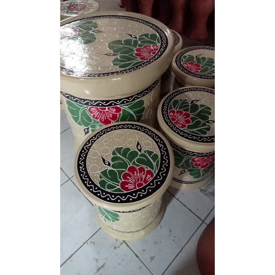 Jual Batu Alam Meja Set Bunga Hijau | Shopee Indonesia