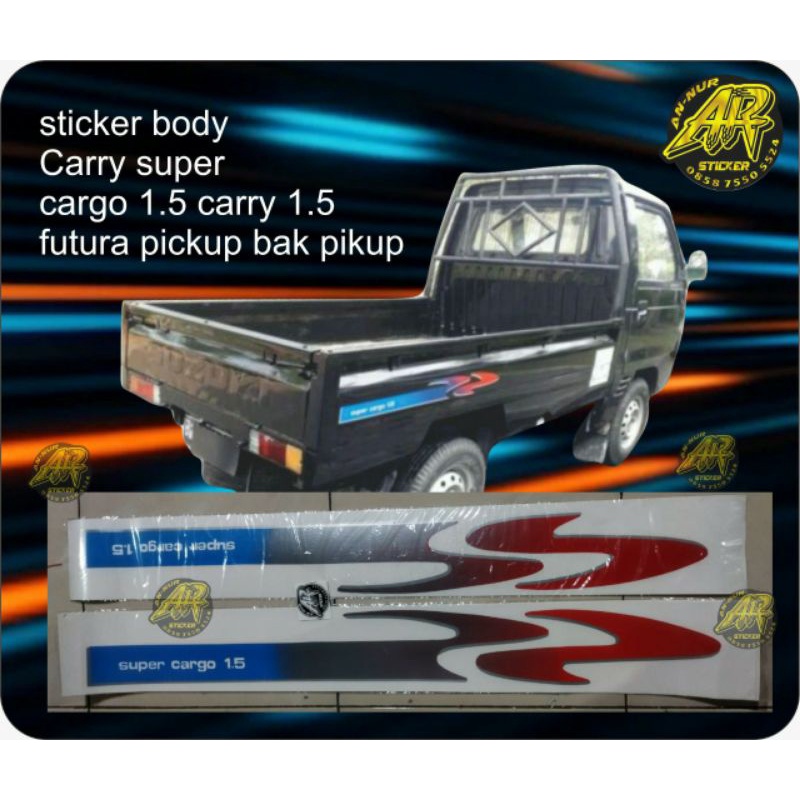 Jual stiker sticker body Carry super cargo 1.5 carry 1.5 futura pickup ...