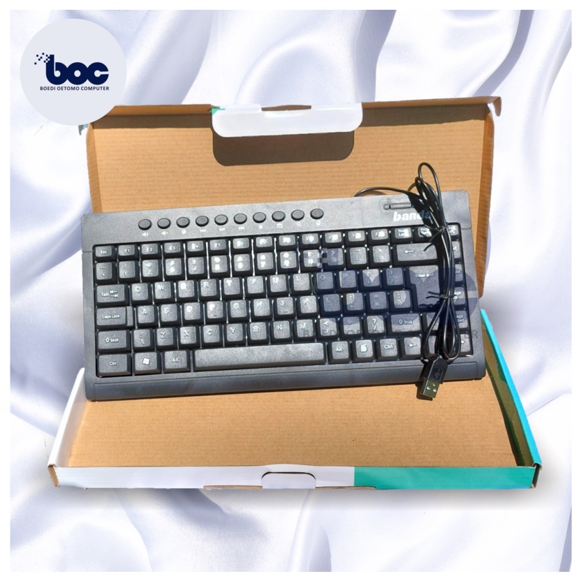 Jual Mini Keyboard Banda K1000 Kabel - Notebook Keyboard | Shopee Indonesia