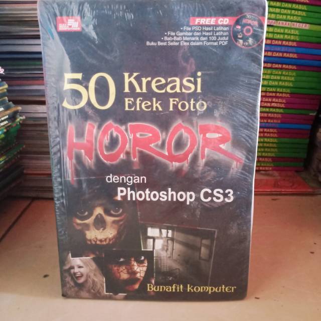 Jual Buku 50 kreasi efek foto horor dengan Photoshop CS3 | Shopee Indonesia