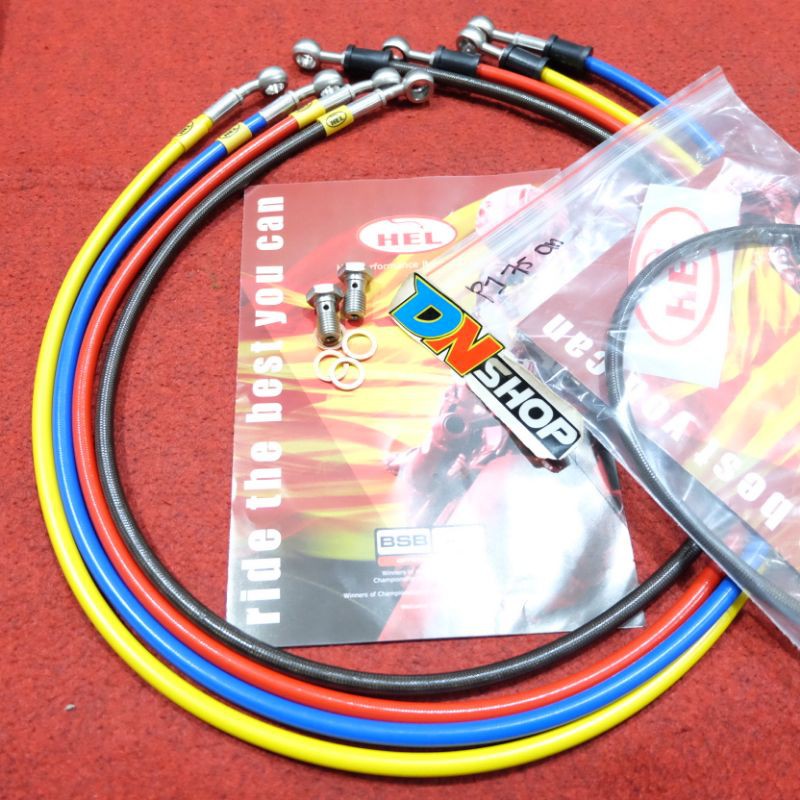 Jual Selang rem depan hel karbon original 75cm ninja r ninja rr nsr dll | Shopee Indonesia