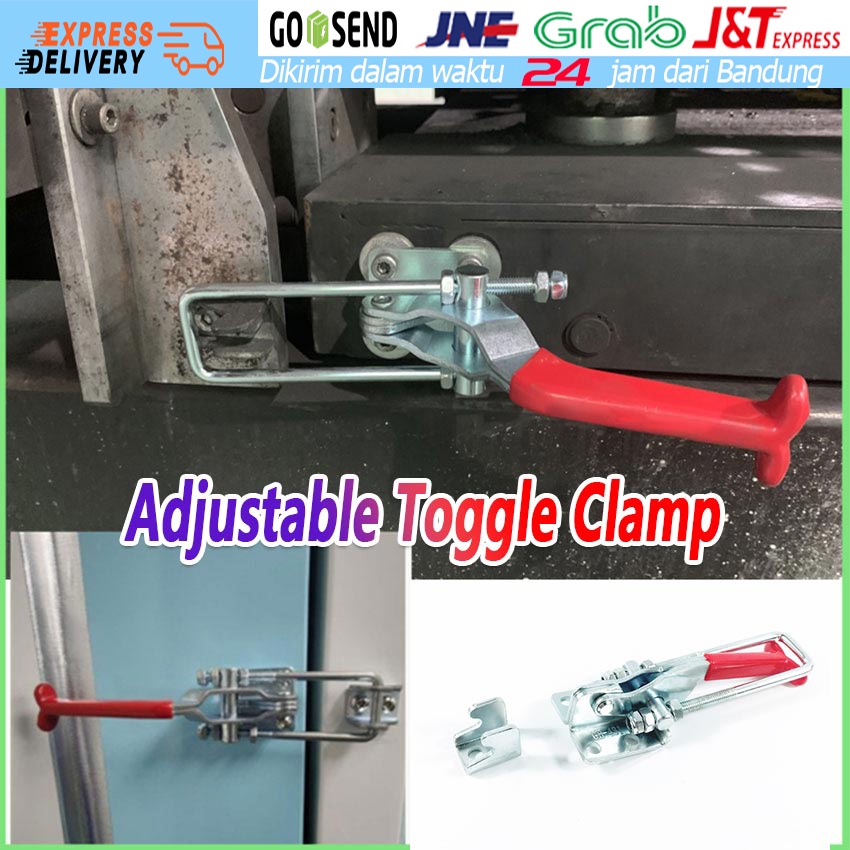 Jual 2PCS/4PCS Toggle Clamp GH-431 Heavy Duty Metal Holding Capacity ...