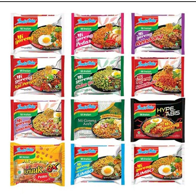 Jual Indomie - Mi Goreng - Pedas, Rendang | Shopee Indonesia
