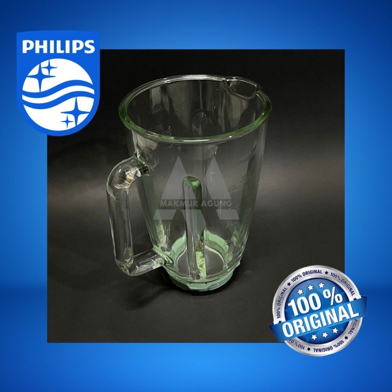 Jual Tabung Gelas Glass Kaca Jar Blender Philips ORIGINAL HR2222 HR ...
