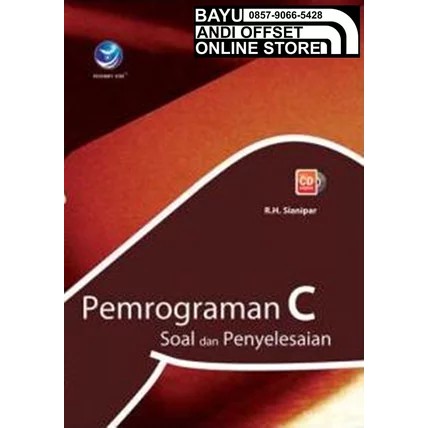 Jual Buku Baru Original - Pemrograman C Soal Dan Penyelesaian Gratis CD ...