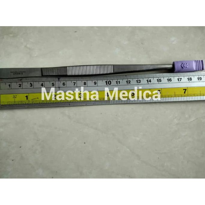 Jual PINSET ANATOMIS RENZ 18 CM ANATOMYS ANATOMI DRESSING FORCEP RENZ ...