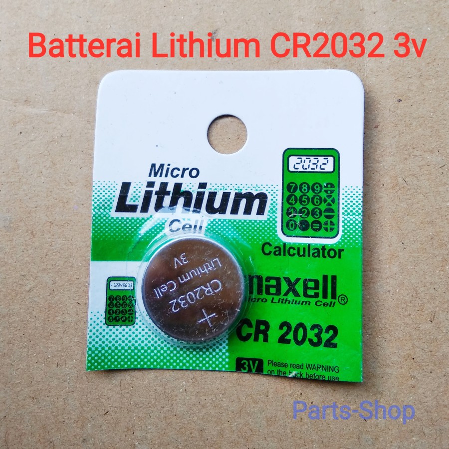 Jual Baterai Kancing CR2032 3v Micro Lithium Cell Battery | Shopee ...