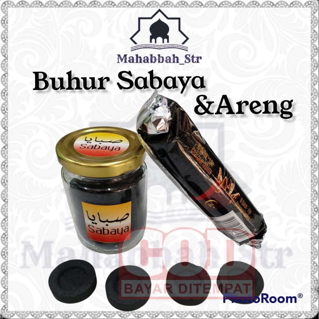 Jual Buhur Sabaya Dan Arang Dupa Bukhur Pengharum Ruangan | Shopee ...