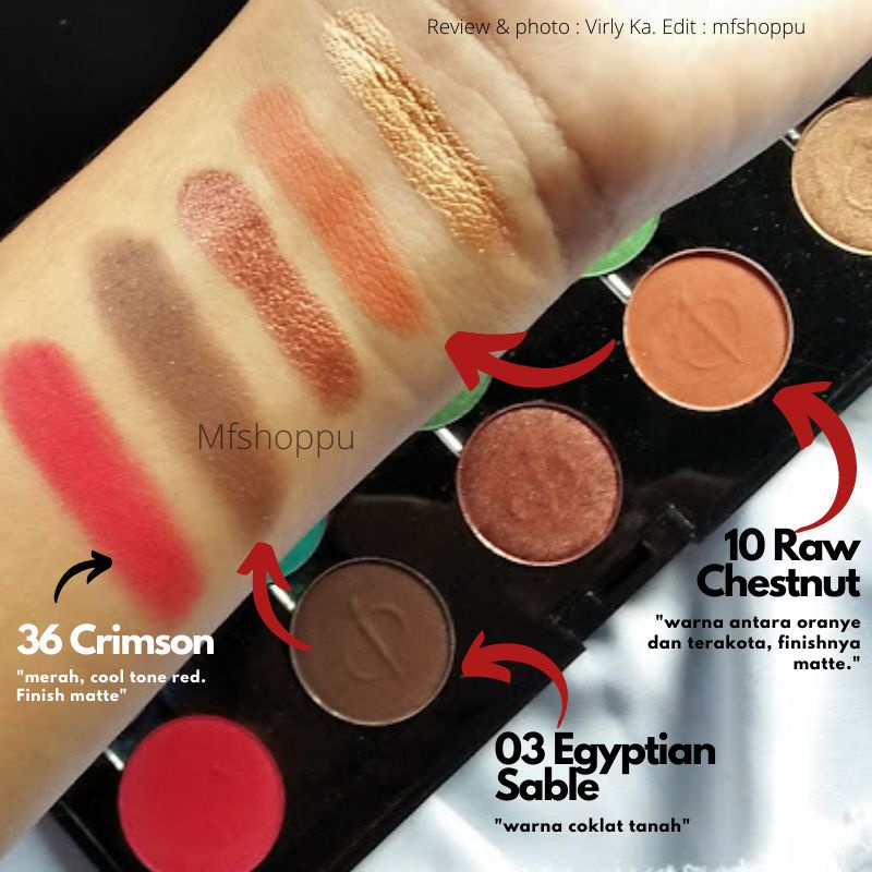 Jual Inez Single Eyeshadow Color - Eye Shadow Satuan Halal (putih ...