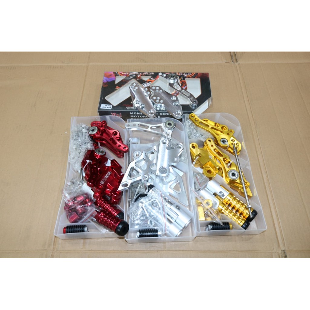 Jual Foostep racing underbone Nui Monster 3 Suzuki GSX 150 R suzuki ...