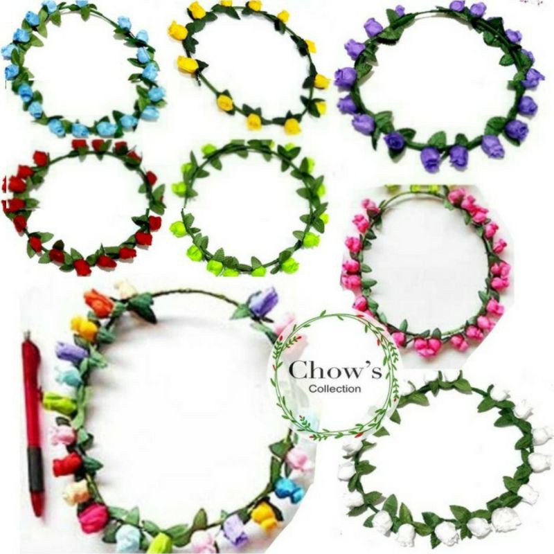 Jual Mahkota Bunga / Flower Crown / Mahkota Bridal Shower | Shopee ...
