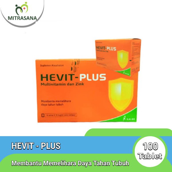 Jual Hevit-C Plus Tablet - Multivitamin dan Zink | Shopee Indonesia