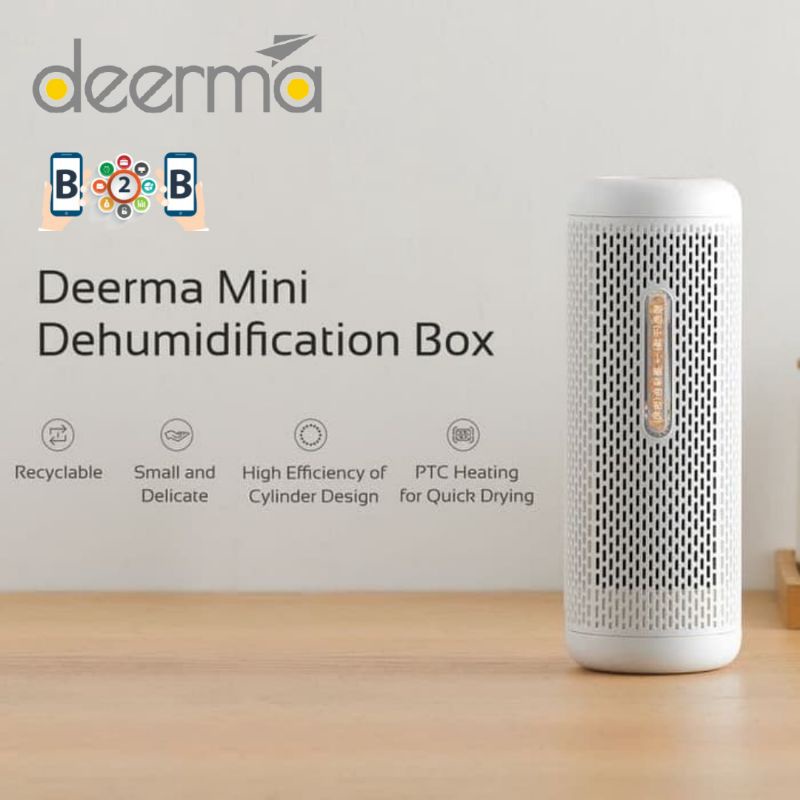 Jual DEERMA Mini Dehumidifier DEM-CS10M - Small humidifier | Shopee ...