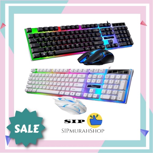 Jual (PAKET) Gaming Keyboard Dan Mouse RGB / Set Mouse Dan Keyboard ...