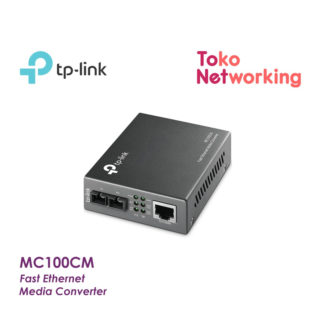 Jual TP-LINK MC100CM: Fast Ethernet Media Converter | Shopee Indonesia