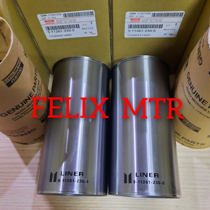 Jual LINER ONLY ATAU BURING ONLY ISUZU KBD25 C240 4RING | Shopee Indonesia